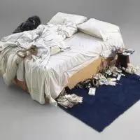 The Unmade Bed ni Tracey Emin