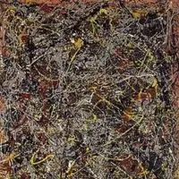 หมายเลข 5 โดย Jackson Pollock