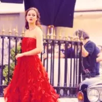 Blair Waldorf (Leighton Meester) ku Oscar de la Renta