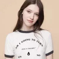 Pull and Bear eenhoorn T-shirt