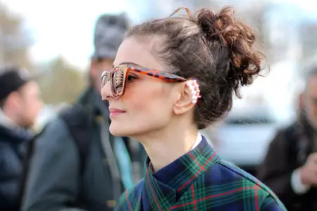 Street Style Paris Fashion Week: Міраслава Дума, адна з каралеў 102762_39