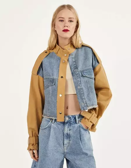 Куртаҳои Denim Bershka