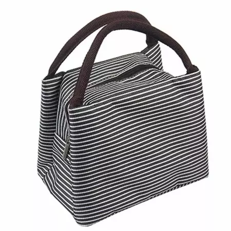 Portable Striped Bag