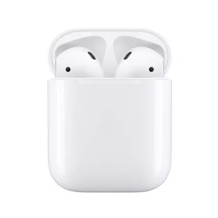 Bezprzewodowe słuchawki douszne Apple Airpods V2 z etui ładującym