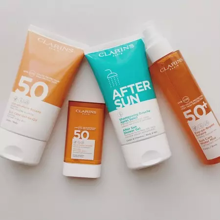 clarins solcremer 2020