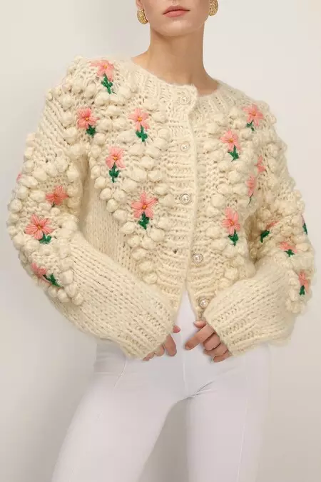 Cardigan Floral Magazine