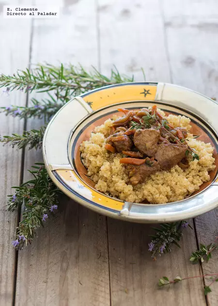 Gekruide Varkenshaas Met Groenten En Quinoa