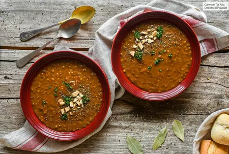 Lentilles Sans Gras Mais Avec Beaucoup De Saveur Et Super Crémeuses