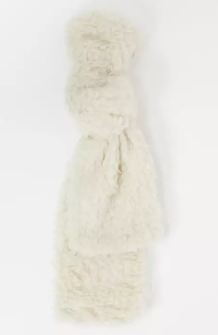 Screenshot 2021 01 11 AT 11 39 16SVNX Cream Sherpa Oversized Scarf