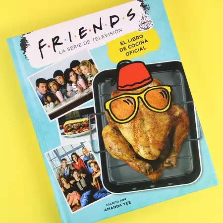 Zanmi yo ofisyèl 1Friends Cookbook. Liv manje ofisyèl la