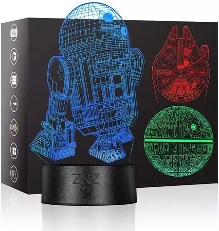 Luce notturna a LED 3D di Star Wars