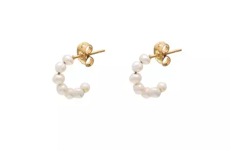 Minimalist nga Pearl Earrings