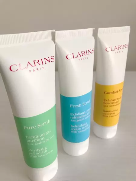 exfoliating clarins