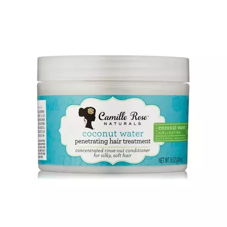 Camille Rose Naturals Kokosnoss Waasser penetréierend Hoer Behandlung Mask 8 Oz