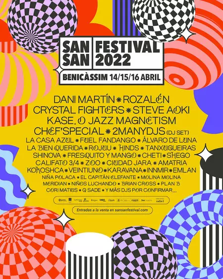 locandina del festival sansan 2022