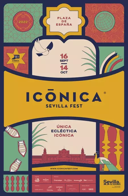 Copia del poster principale di Iconica Fest