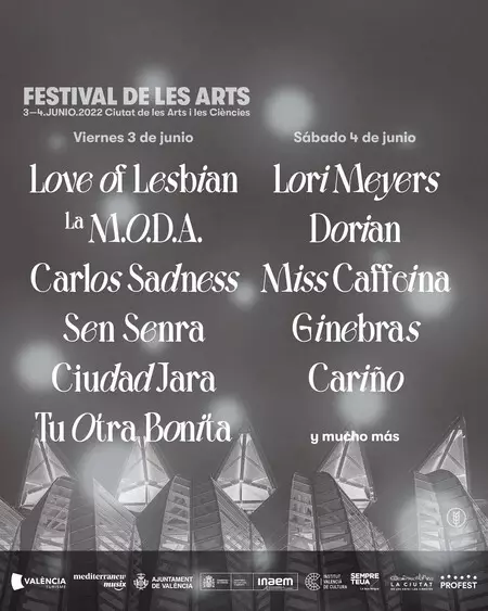 Les Arts Festival Poster 2022 0 kopia