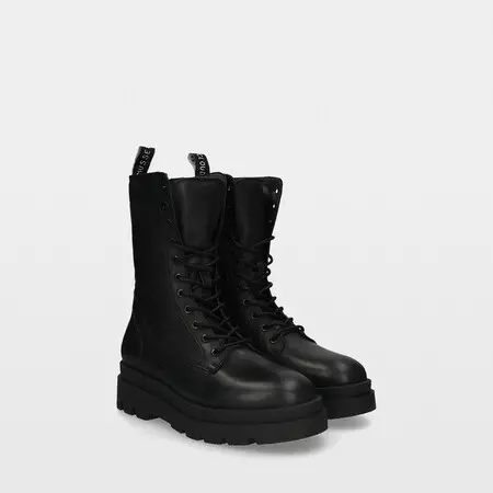 Musse And Cloud Megan Leather Military Boots