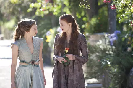 Margaery Tyrell et Sansa Stark Résumé des saisons précédentes de Game of Thrones