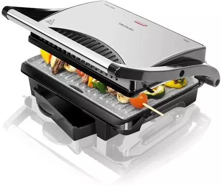 Cecotec Rock Ngrill 1000 Elektrîk Grill Rockstone Nêçîr 1000 W 25 5 X 29 5 X 10 Cm