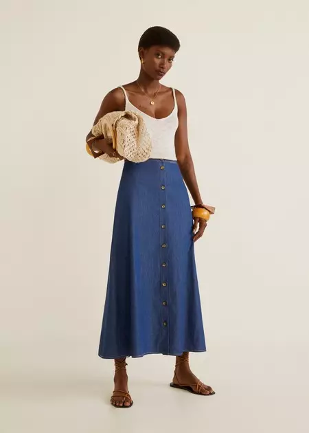 skirt denim dirêj