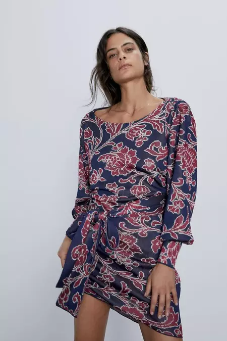 Robe Zara Jacquard 01