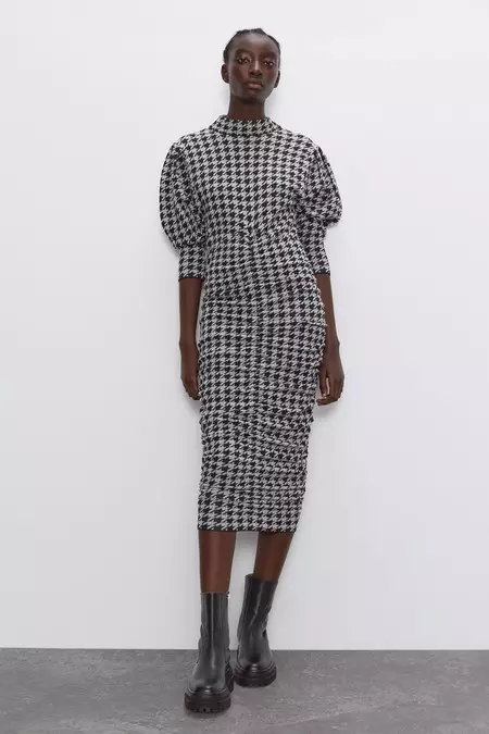 Zara Jacquard Dress 03