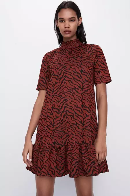 Zara Jacquard Dress 04