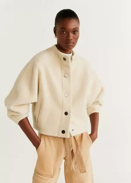 Mango Cardigan Yakarukwa Jaketi