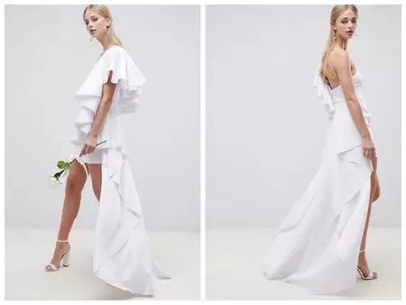 අඩු වියදම් Asos කෙටි මංගල ඇඳුම