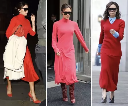 Victoria Beckham ស្ទីលក្រហម ០២