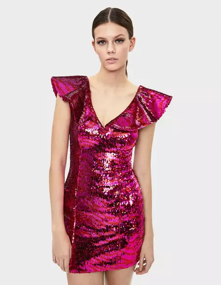 Bershka Christmas Party Collection 2019 Sequins 02