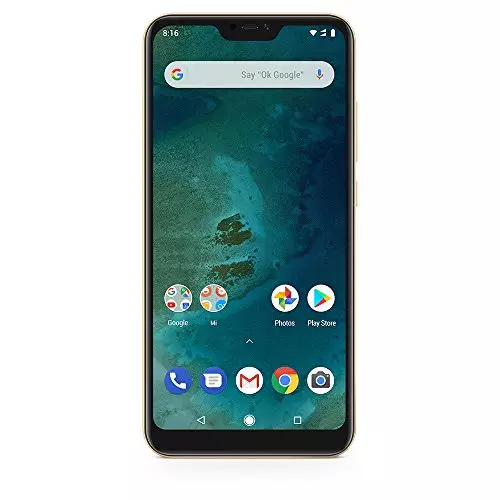 Xiaomi A2 Lite - Dual Sim-smartphone, 4G 64 GB, goud, (EU-versie) [geïmporteerde versie]