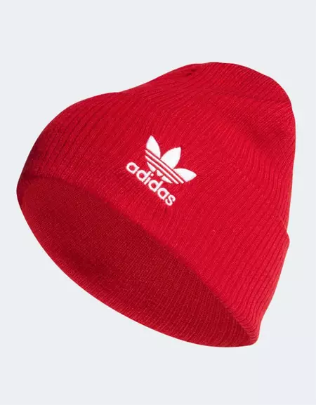 Red Adidas Beanie Hat