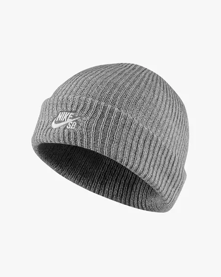 Beanie-Mütze Nike Grau