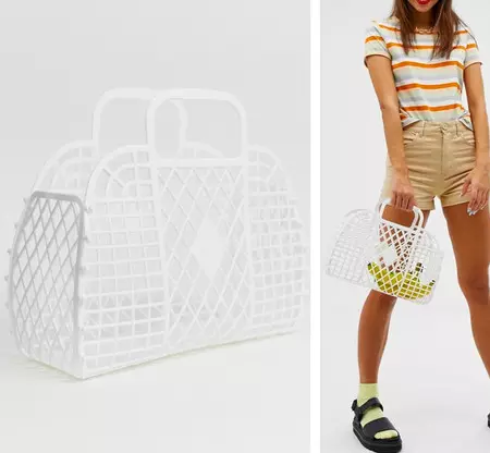 White Mesh Bag