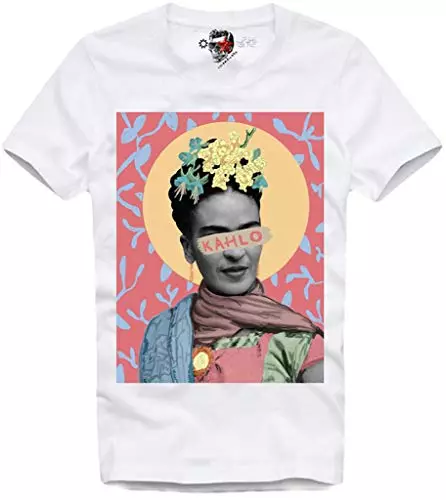 E1Syndicate T Shirt Frida Kahlo Picasso Dali MURAKAMI KAWS Andy Warhol