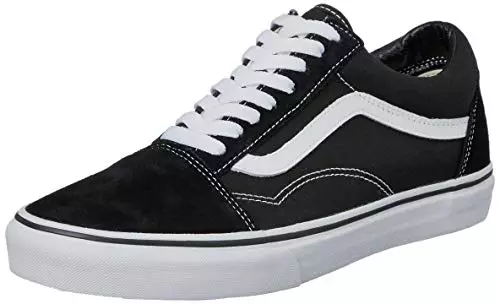 Vans Old Skool, Unisex Adults' Trainers, Black (Black/White), 39