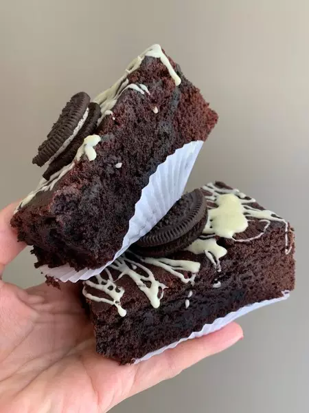 Brownie de oreo