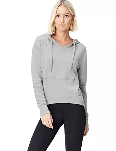 FIND LLG2-08, Sweat à capuche pour femme, gris (gris), taille du fabricant : grand