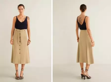 midi skirt