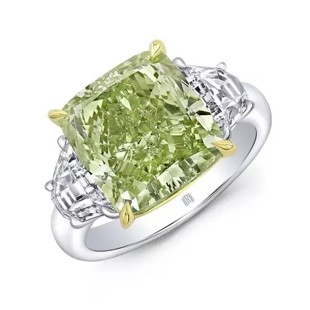 Jennifer Lopez Engagement Ring Green