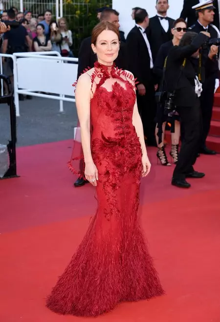 najlepšie oblečená v Cannes 2017 Julianne Moore