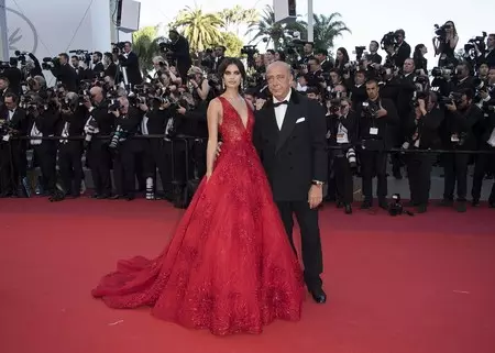 najlepšie oblečené cannes 2017 Sara Sampaio