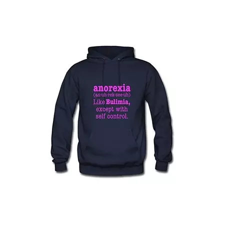 amazon polemik anoreksiya sweatshirt