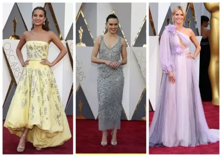 Pastel Looks Oscar 2016