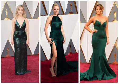 Oscar 2016 Looks In Green