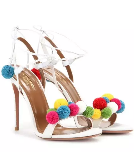 Aquazzura Pompoms