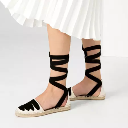 Zara Anpargata Lace Up