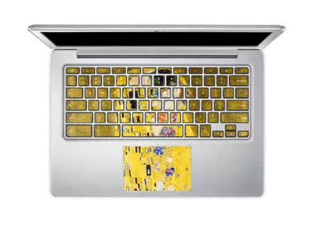 Berømte malerier Keyboard Stickers Tastaturbilleder 11